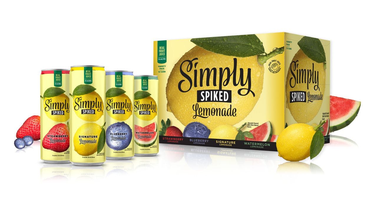 Simply Beverages Spiked Lemonade Variety 12 pack 12 oz. Can - Petite ...