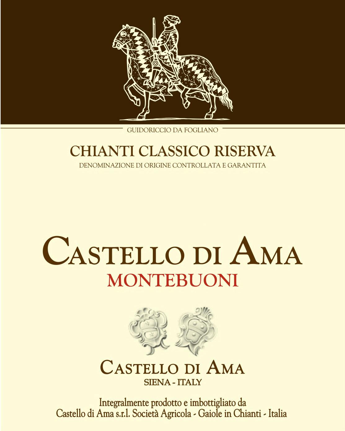 Castello di Ama Chianti Classico Riserva Montebuoni 2018 750ml - Yankee ...