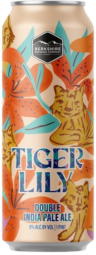 Berkshire Brewing Tiger Lily DIPA 4 pack 16 oz. Can - SPIRITED Wines