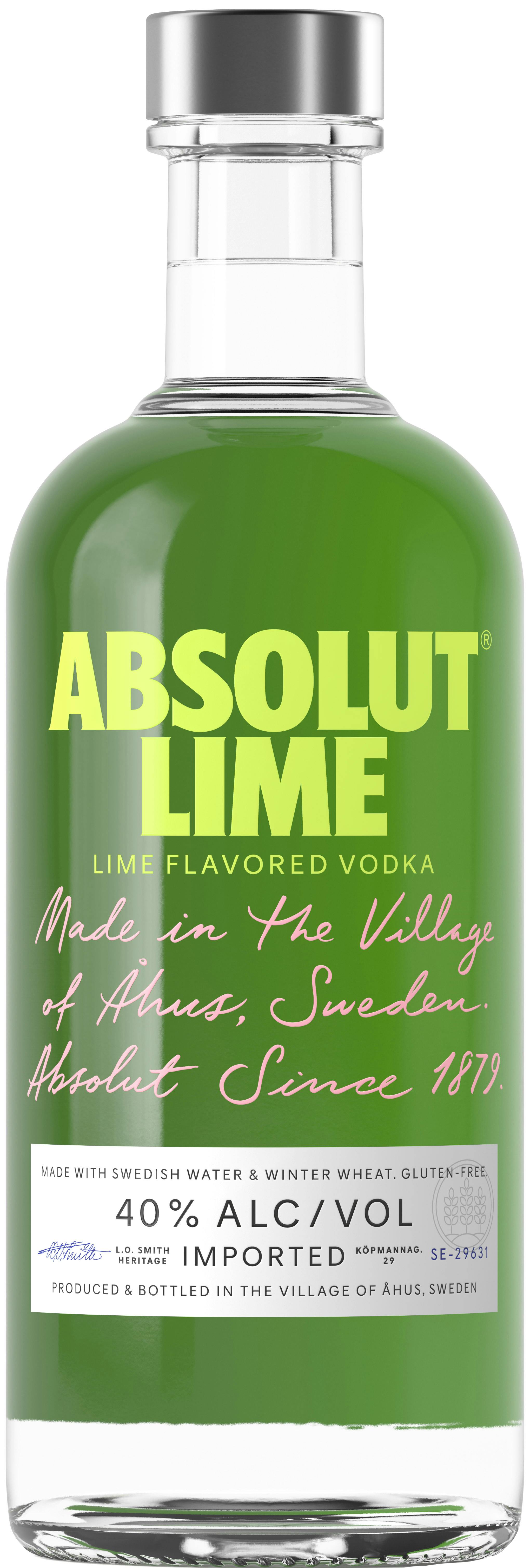 Absolut Lime Vodka 375ml - Kelly's Liquor