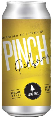 Lone Pine Brewing Pinch Pilsner 4 pack Bottle - Stirling Fine Wines