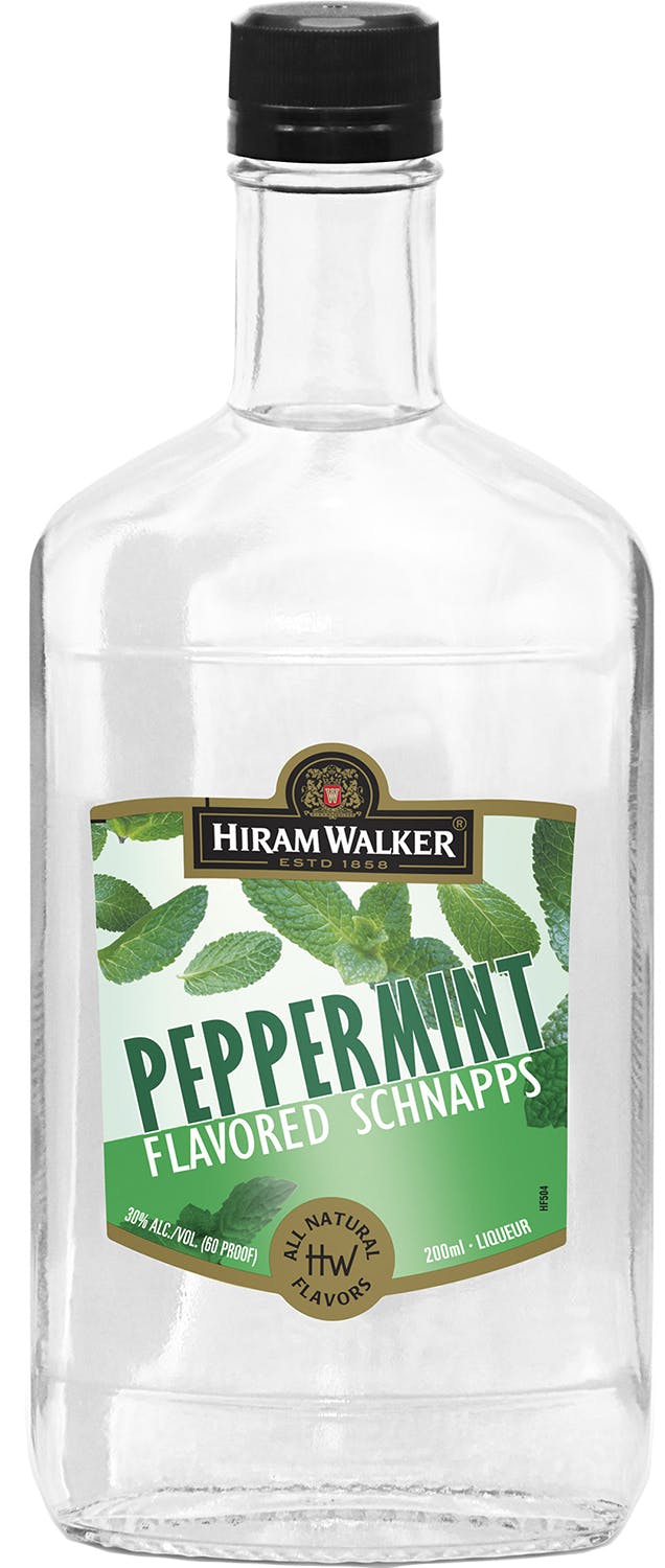 Hiram Walker Peppermint Schnapps 60 Proof 200ml - Argonaut Wine & Liquor