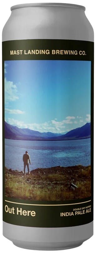 Mast Landing Brewing Out Here IPA 4 pack 16 oz. Can - SPIRITED Wines