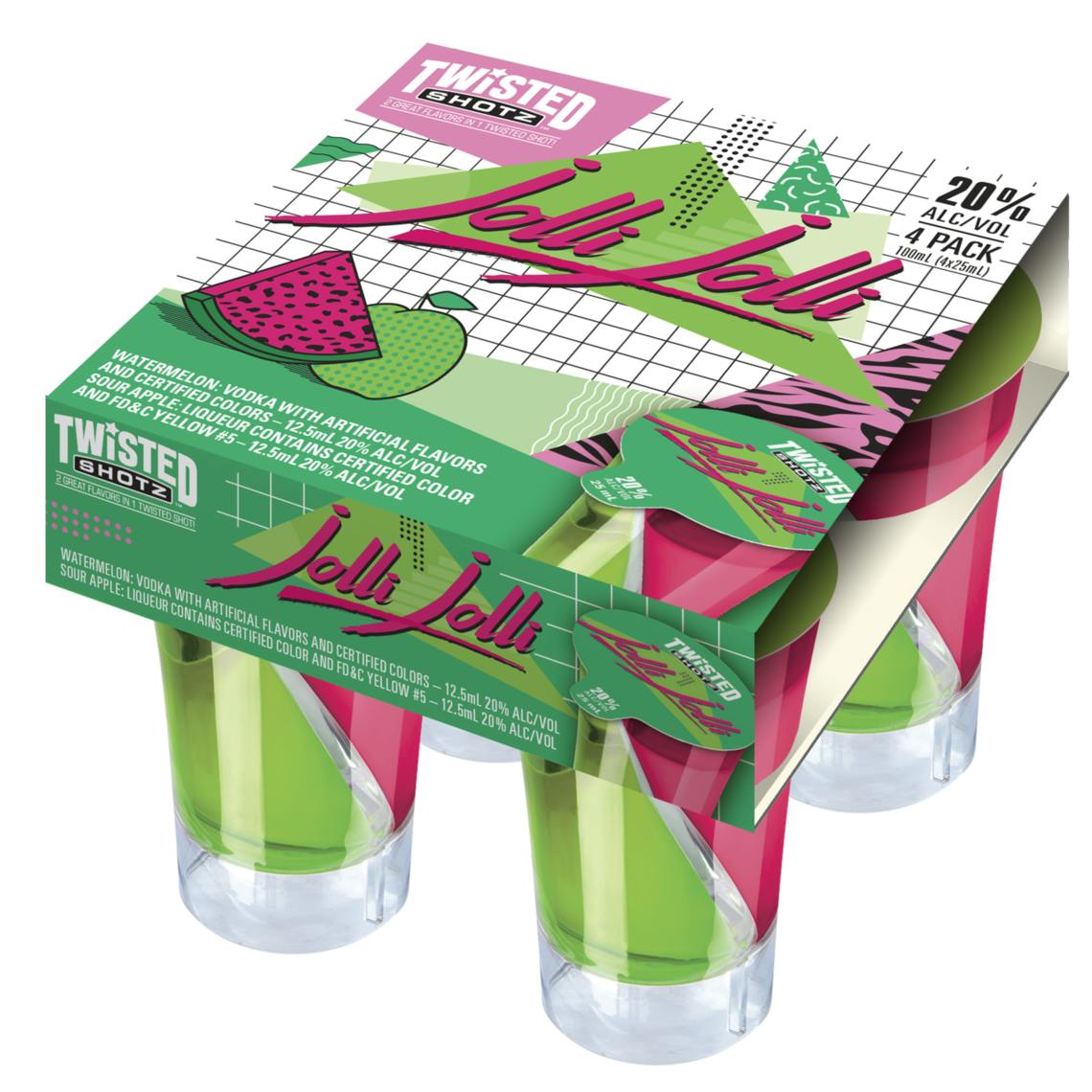 Twisted Shotz Jolli Jolli 100ml - Yankee Spirits