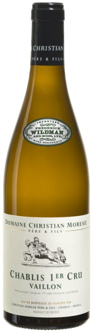 Christian Moreau Chablis Vaillon 2019 750ml - Bedford Wine Merchants