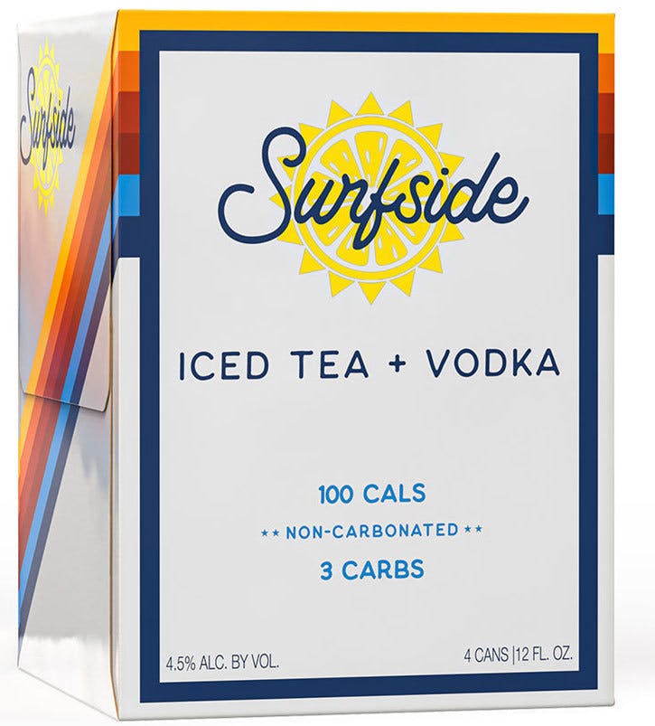 Stateside Surfside Iced Tea + Vodka 375ml - Van Wyck Liquors