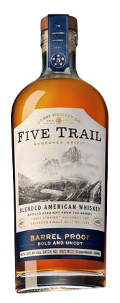 Coors Whiskey Co. Five Trail Barrel Proof Whiskey 750ml - Argonaut Wine ...
