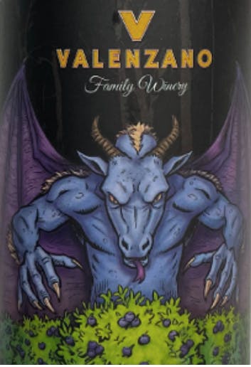 Valenzano Jersey Devil Blueberry Port 750ml - Canal's of Berlin