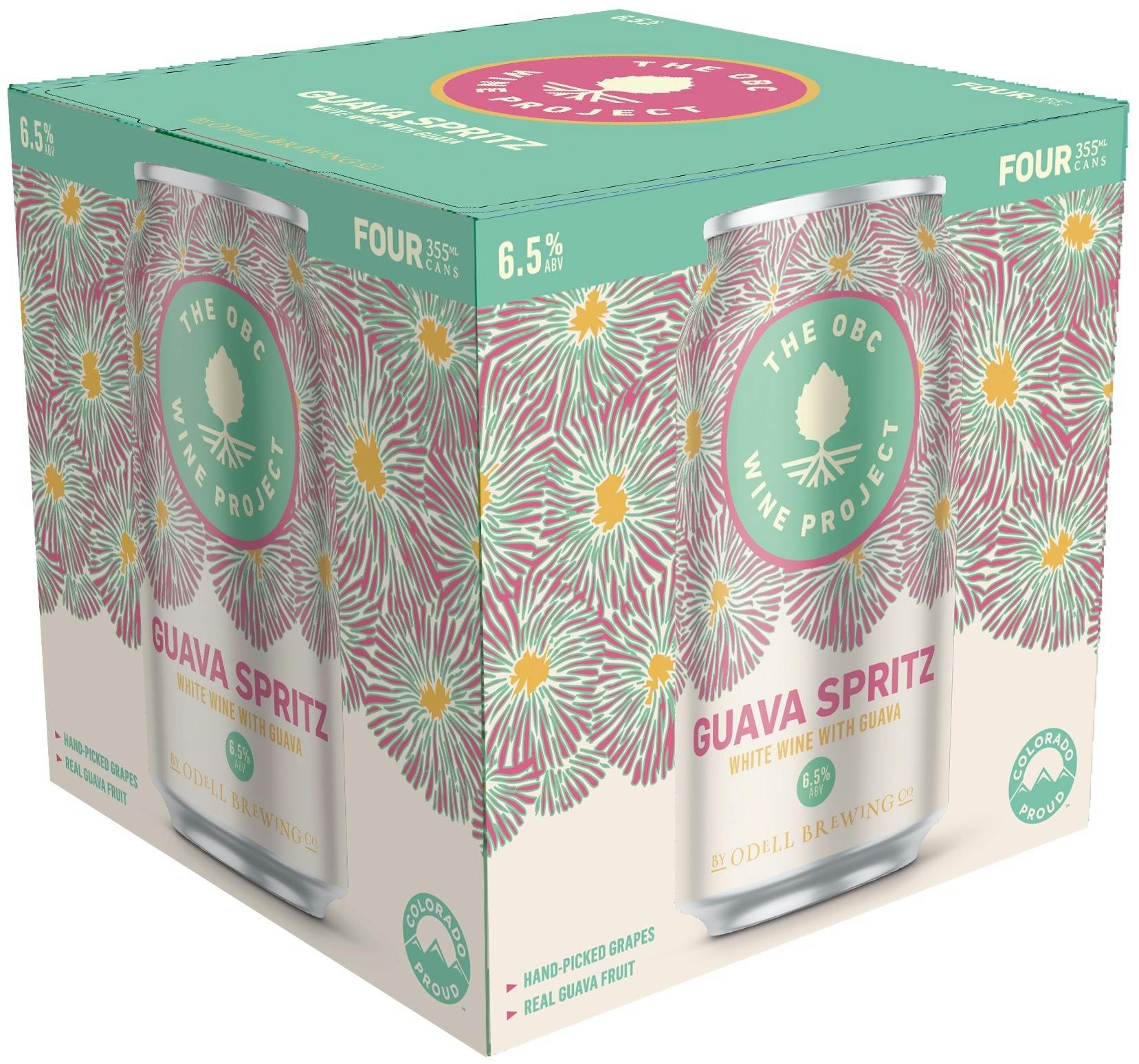 Odell Brewing Company The OBC Wine Project Guava Spritz 4 pack 375ml ...