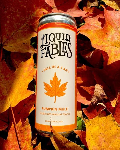 Liquid Fables 4pk - (Pumpkin Mule) - Fall in a Can 4 pack 3.5 oz. Can ...
