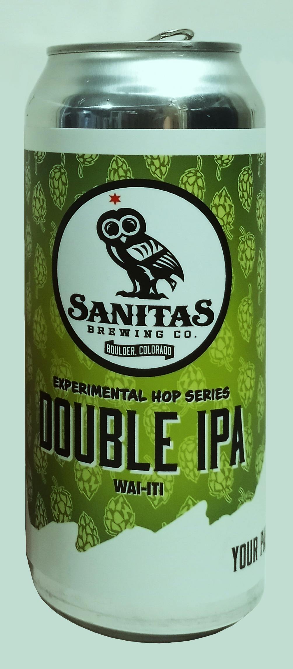 Sanitas Experimental Hop IPA Wai-iti 4 pack 16 oz. Can - Argonaut Wine ...