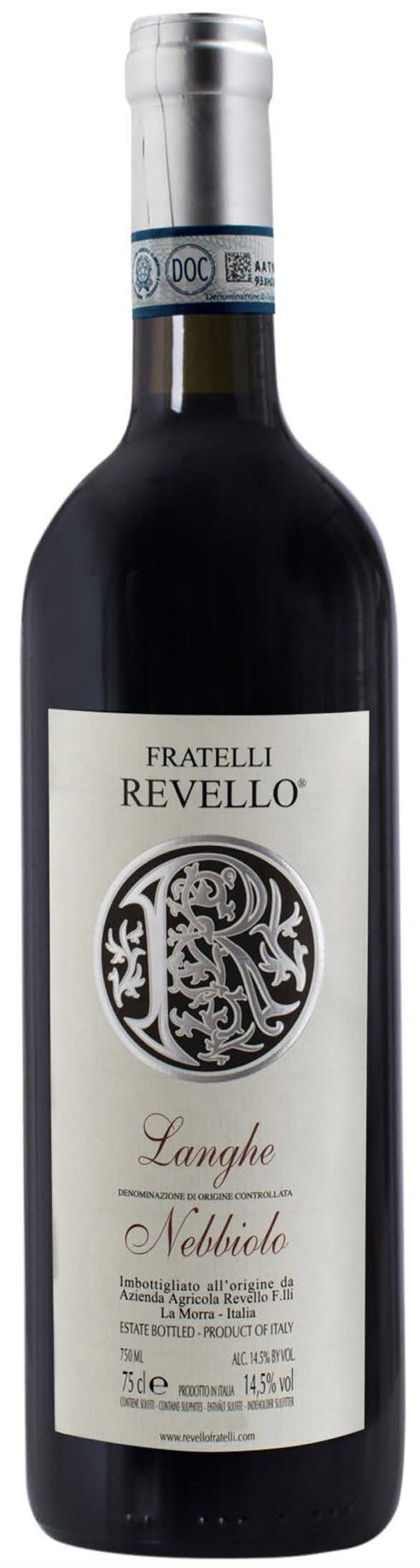 Fratelli Revello Langhe Nebbiolo 2018 750ml - Station Plaza Wine