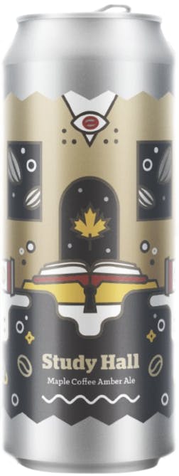 Burlington Beer Co. Study Hall Maple Coffee Amber Ale 4 pack 16 oz. Can ...