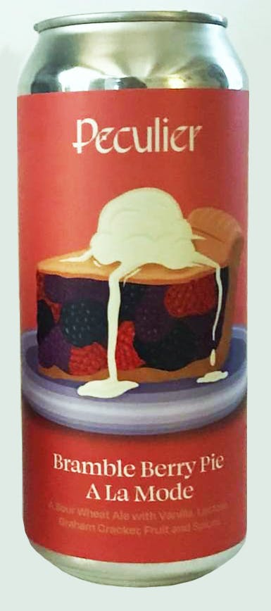 Peculier Ales Brambleberry Pie a la Mode 4 pack 16 oz. Can - Argonaut ...