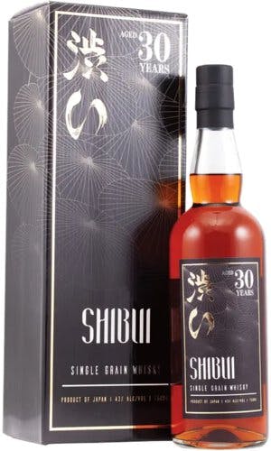 Shibui WHISKEY JAPAN SINGLE GRAIN 30 YR 30 year old 750ml - Station ...