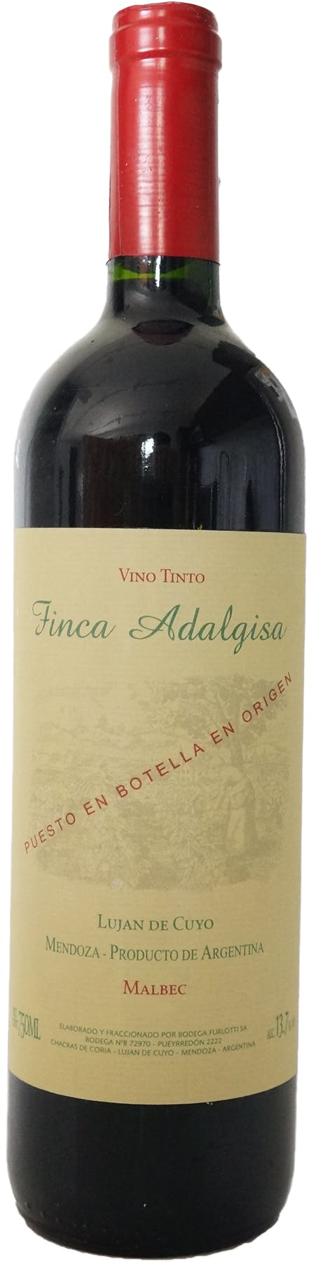 Finca Adalgisa Malbec 2015 750ml - Argonaut Wine & Liquor