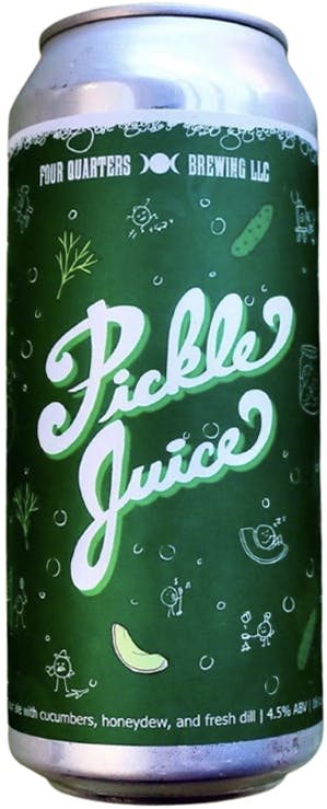Four Quarters Brewing Pickle Juice Sour 4 pack 16 oz. Can - Yankee Spirits