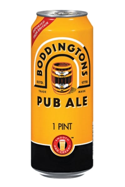 Boddingtons Pub Ale 24 pack 16 oz. Can - Allendale Wine Shoppe