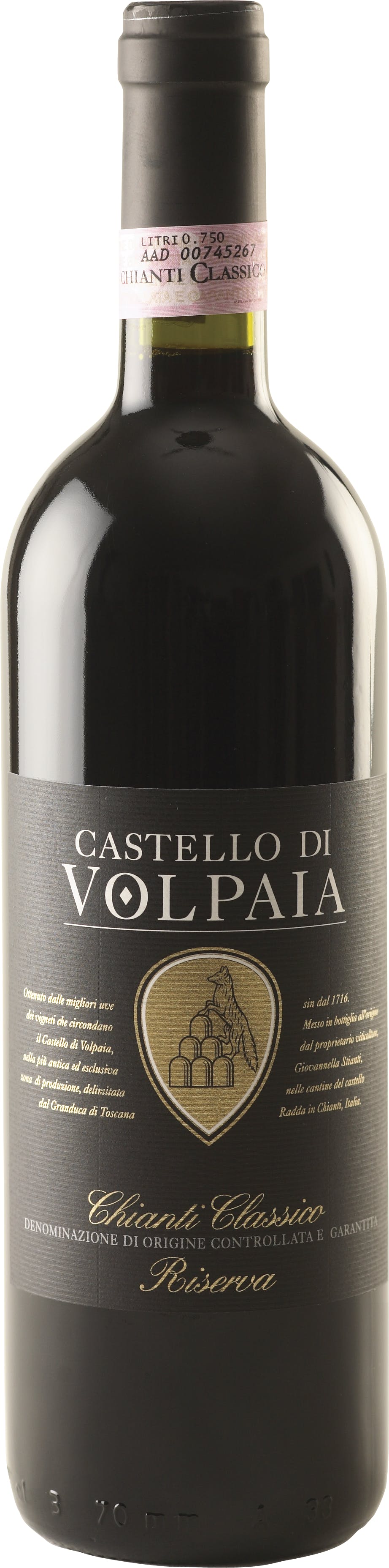 Castello di Volpaia Chianti Classico Riserva 2019 750ml - Liquors Inc.