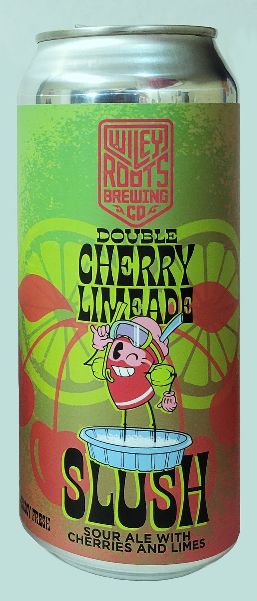 Wiley Roots Brewing Company Double Cherry Limeade Slush 4 pack 16 oz ...