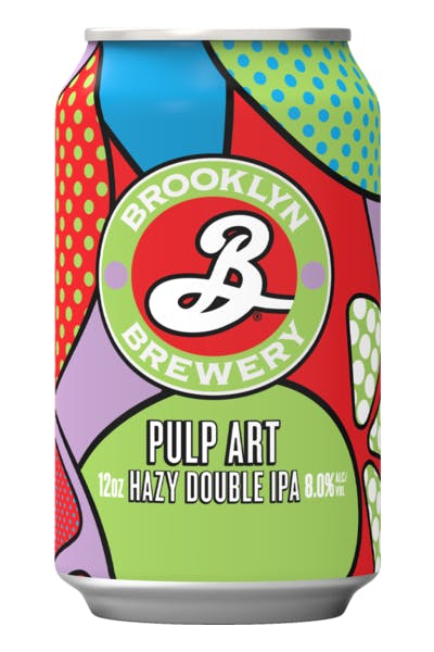 Brooklyn Brewery Pulp Art Hazy Double IPA 6 pack 12 oz. Can - Allendale ...