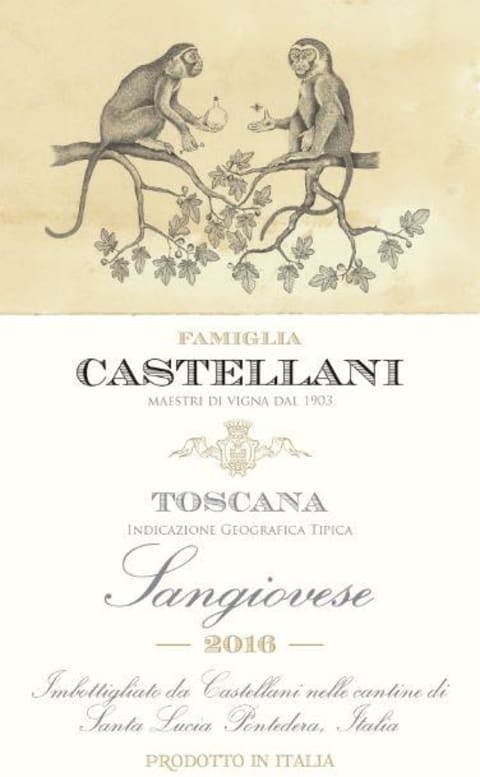 Castellani Sangiovese Toscana 2019 750ml - Bottle Shop of Spring Lake