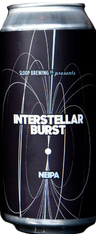 Sloop Brewing Company Interstellar Burst NEIPA 16 oz. Can - Great Grapes