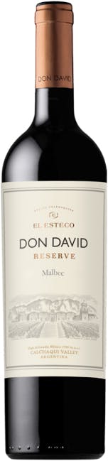El Esteco Don David Reserve Malbec 2021 750ml - Hudson Wine
