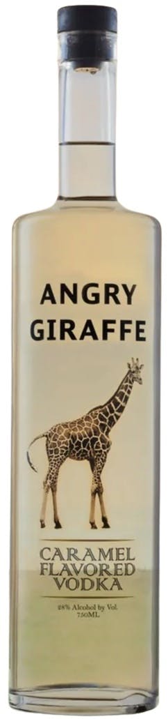 Angry Giraffe Vodka Caramel Vodka 750ml - The Wine Guy