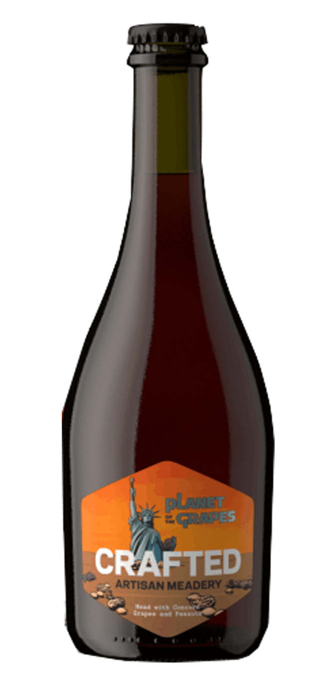 Crafted Artisan Meadery Planet Of The Grapes Session Mead 500ml ...