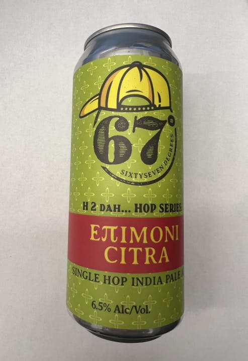 67 Degrees Brewing Epimoni 4 pack 16 oz. Can - Yankee Spirits