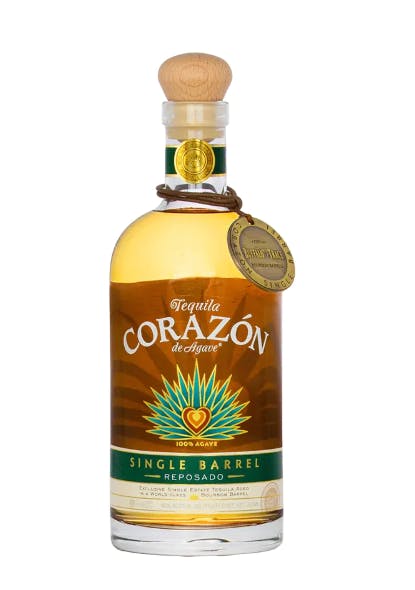 Corazón Single Barrel Reposado Tequila Aged in Buffalo Trace 750ml ...