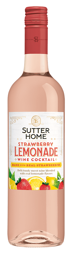 Sutter Home Strawberry Lemonade Wine Cocktail 750ml - Yankee Spirits