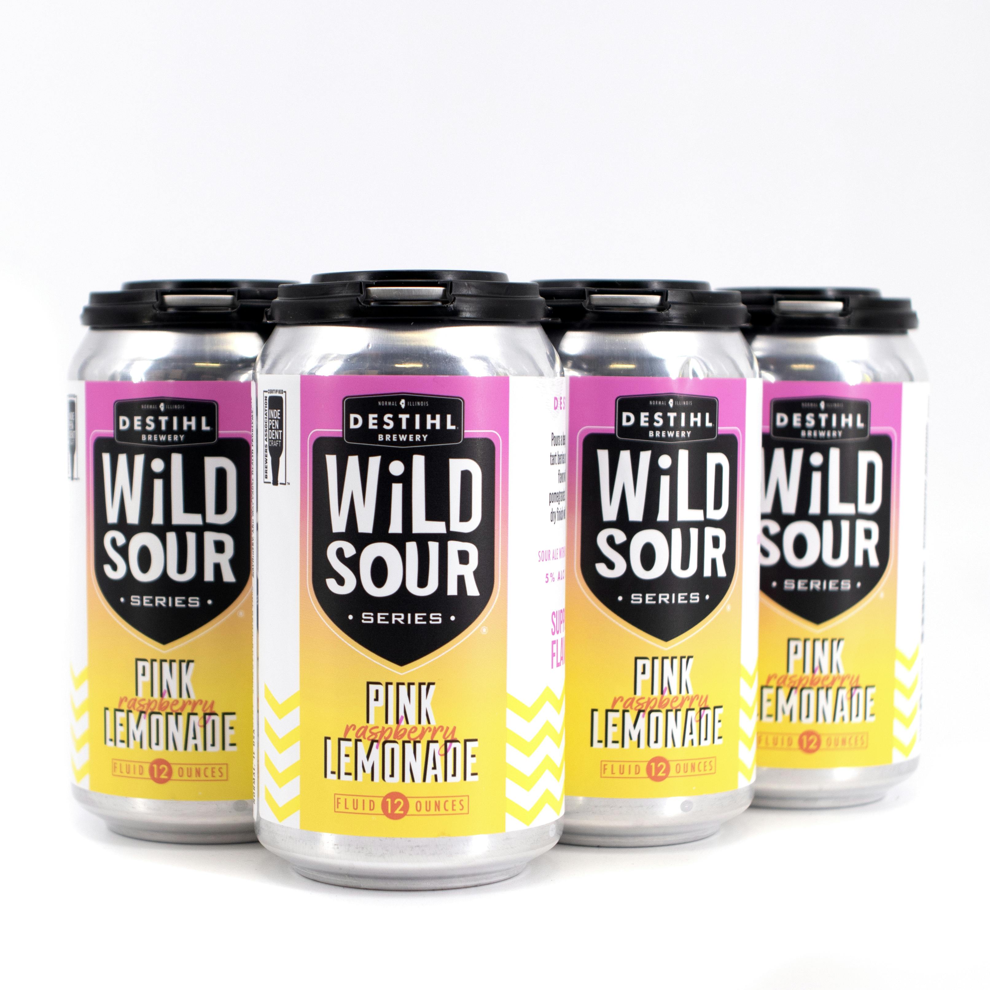 Destihl Brewery Wild Sour Series Pink Raspberry Lemonade 6 pack 12 oz ...