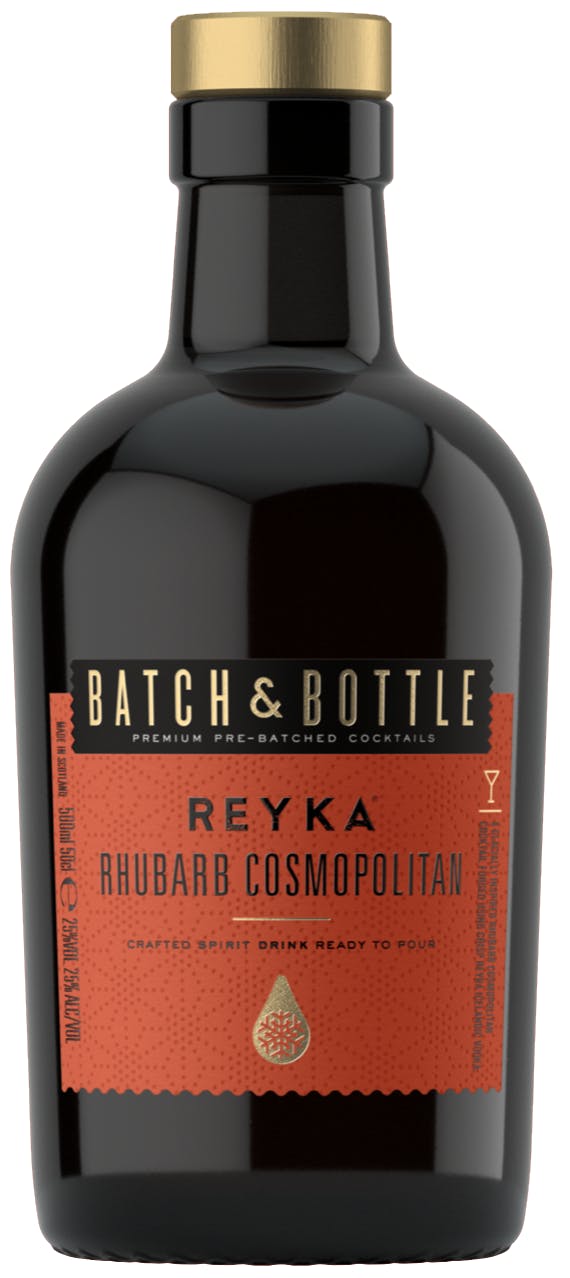 Batch & Bottle Reyka Rhubarb Cosmopolitan 375ml - Canal's of Berlin