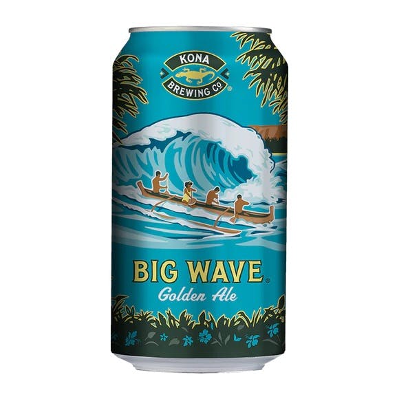 Kona Brewing Co. Big Wave Golden Ale 25 oz. Can - Yankee Spirits