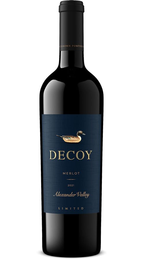 Decoy LIMITED MERLOT 2021 750ml - Yankee Spirits