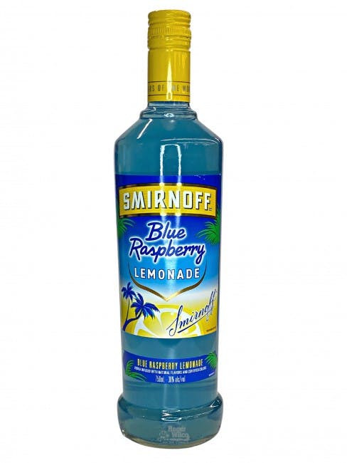Smirnoff Blue Raspberry Lemonade Vodka 750ml - Cheers Wines and Spirits