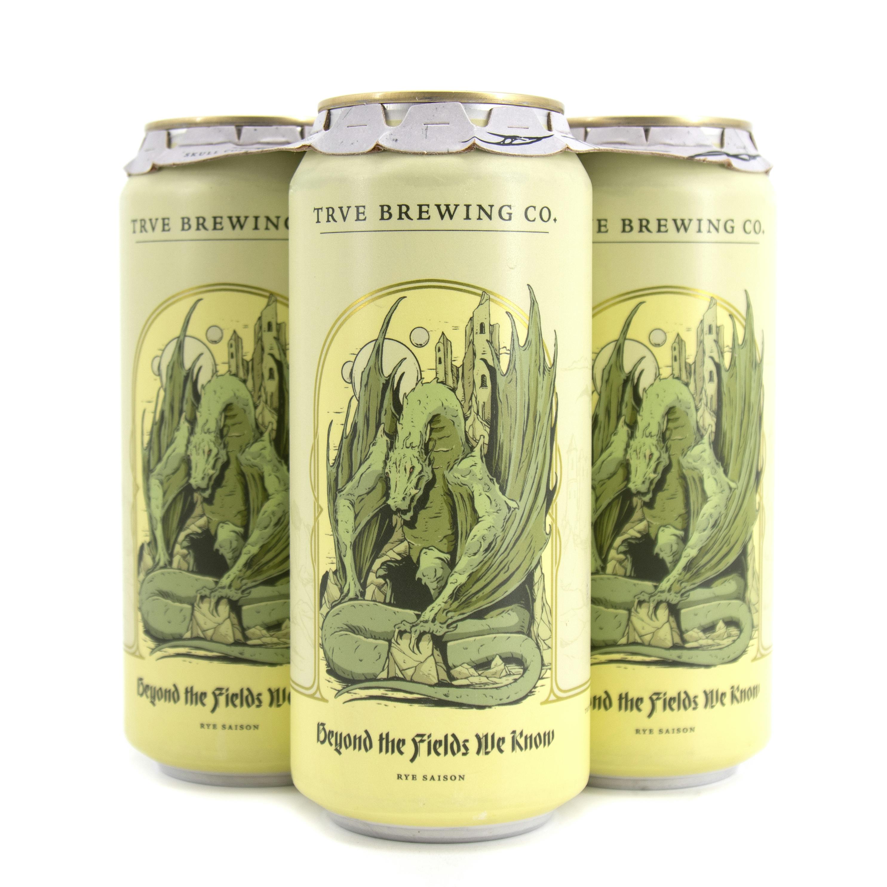 Trve Brewing Company Beyond The Fields We Know Rye Saison 4 pack 16 oz. Can - Argonaut Wine & Liquor