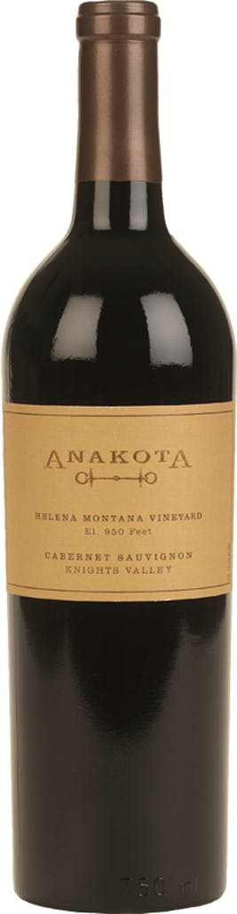 Anakota Helena Montana Vineyard Cabernet Sauvignon 2019 750ml - Station ...