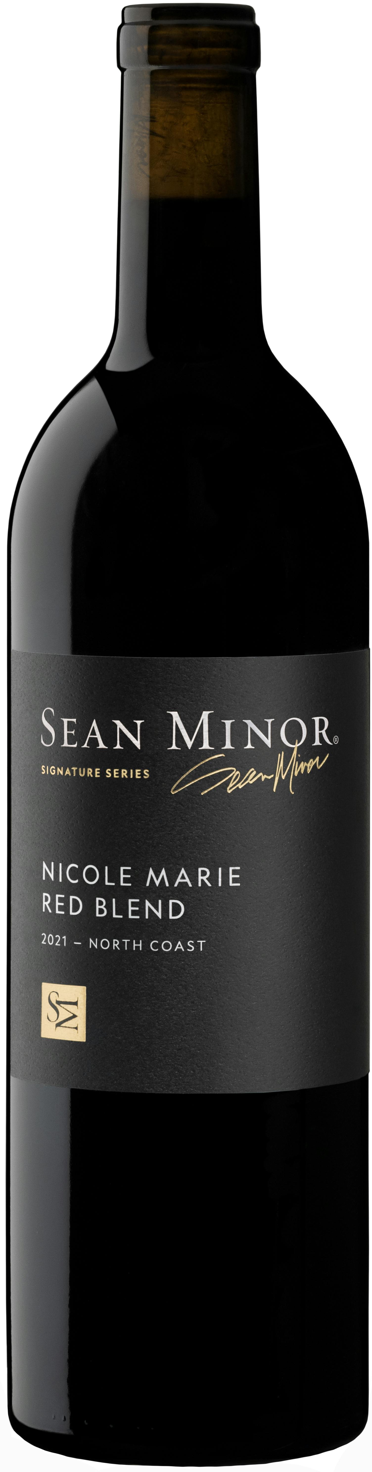 Sean Minor Nicole Marie Red Blend 2021 750ml - Bouharoun's Fine Wines ...