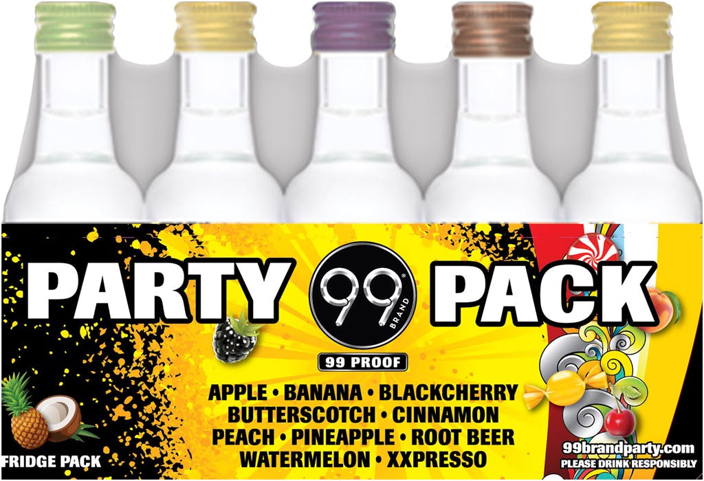 99 Party Pack 10 pack 50ml Plastic Bottle - Chris Gasbarro's Fine Wine ...