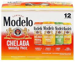Modelo Chelada Variety Pack - Case 24 pack 12 oz. Can - Garden State ...