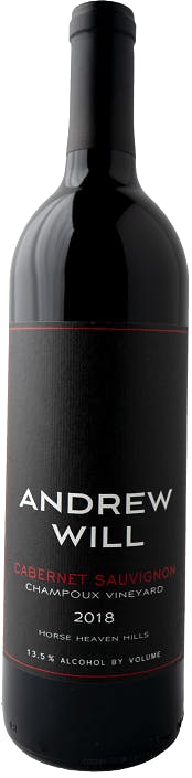 Andrew Will Champoux Vineyard Cabernet Sauvignon 2018 750ml - Rye Brook ...