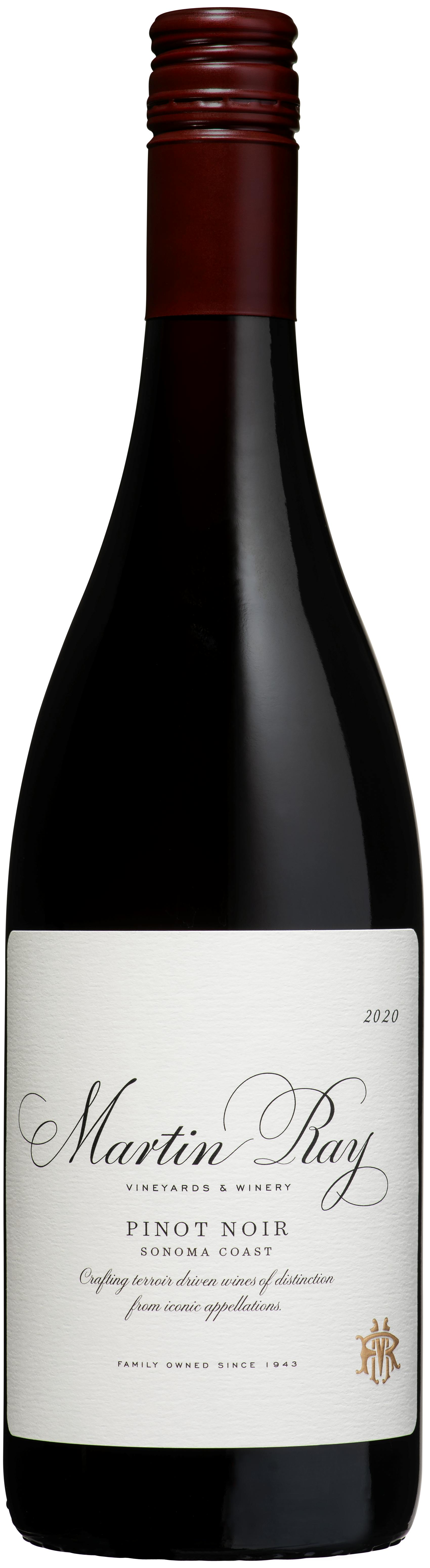 Martin Ray Sonoma Coast Pinot Noir 2021 750ml - Toast Wines by Taste