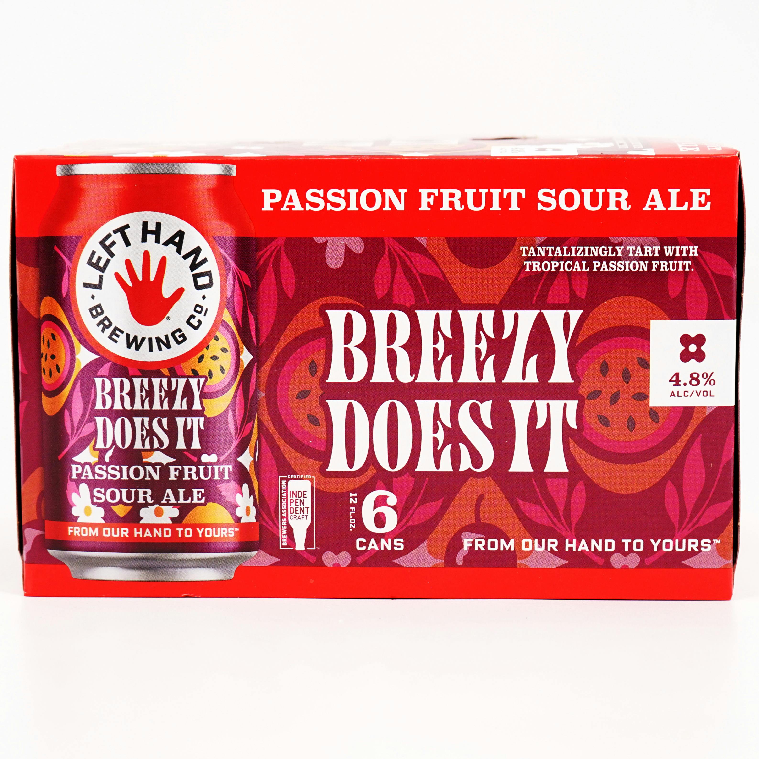 Left Hand Brewing Breezy Does It 6 pack 12 oz. Can - Argonaut Wine & Liquor