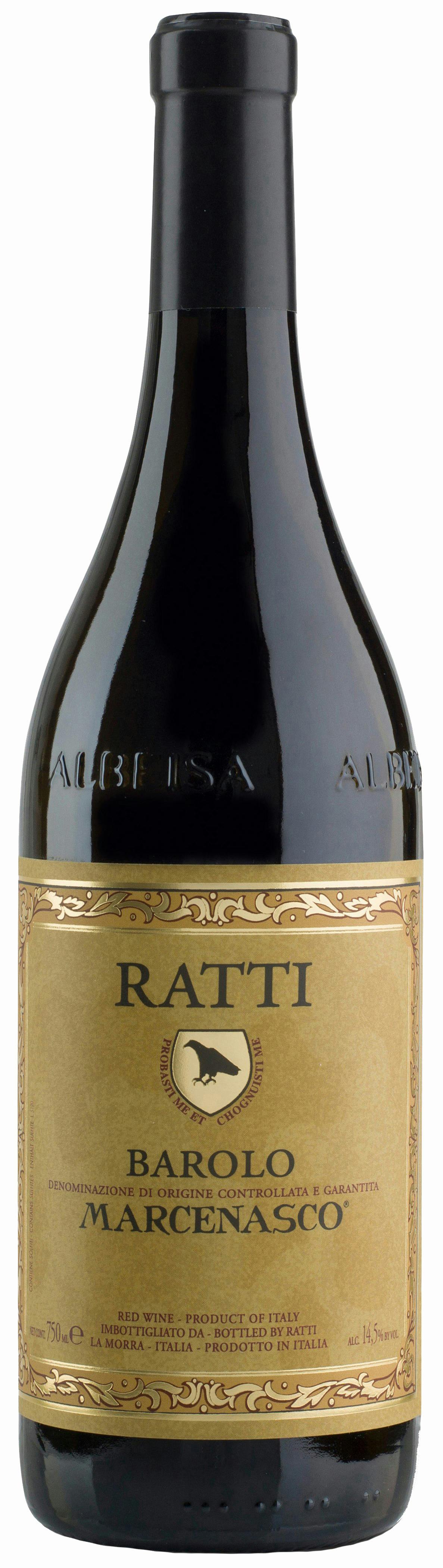 Renato Ratti Barolo Marcenasco 2019 750ml - Station Plaza Wine