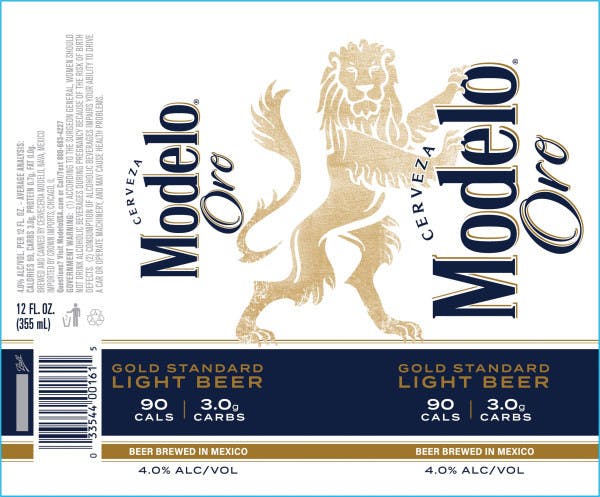Modelo Oro Light 12 pack Bottle - Stirling Fine Wines