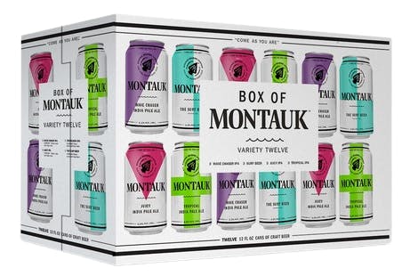 Montauk Brewing Company Box Of Montauk Variety Pack 12 pack Bottle ...