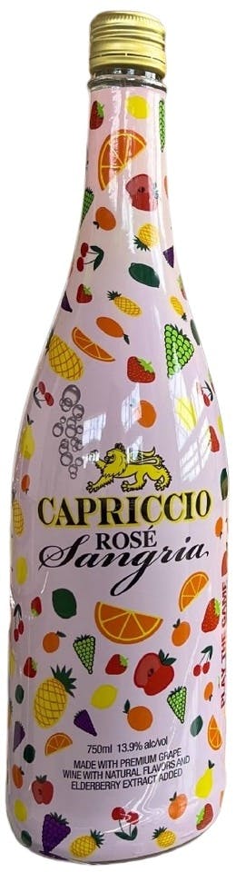 Capriccio Rose Sangria 750ml - Hudson Wine Co.